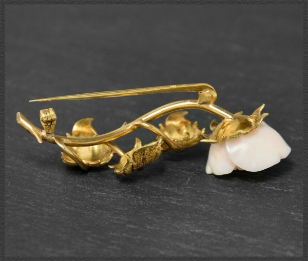 Gold Broschen mit Diamanten & Edelsteinen - Brillant-Gold