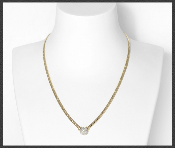 Ketten & Colliers mit Diamanten & Edelsteinen - Brillant-Gold